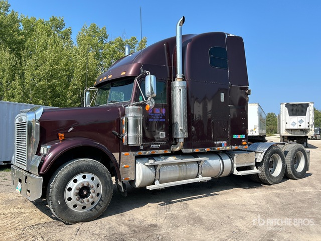2006 Freightliner FLD120 Classic 6x4 T/A Sleeper Truck Tractor ...