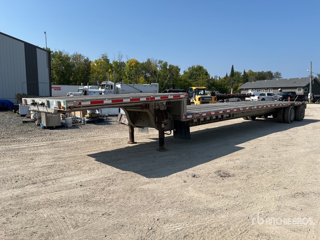 2007 East 48 ft T/A Spread Axle Step Deck Trailer | Ritchie Bros ...