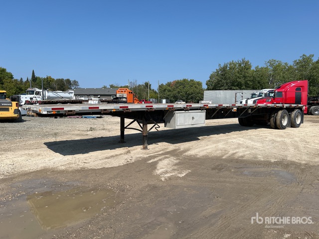 1999 Load King 48 ft T/A Flatbed Trailer | Ritchie Bros. Auctioneers