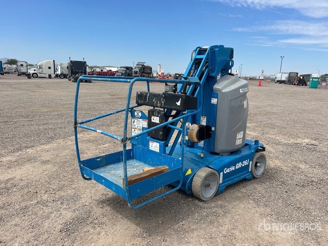 2017 Genie GR26J Vertical Mast Lift | Ritchie Bros. Auctioneers
