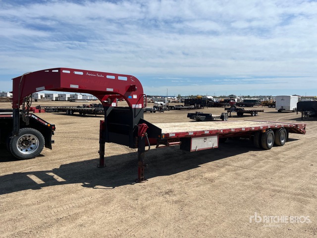 2019 Precision 32 ft T/A Gooseneck Remorque pour équipement | Ritchie ...
