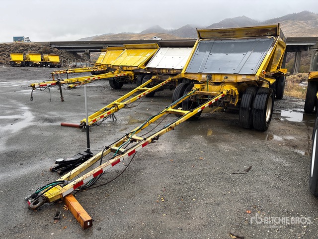 2002 Ranco T/A Turntable Pup Belly Dump Trailer | Ritchie Bros. Auctioneers