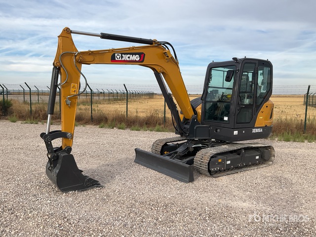 2025 XCMG XE60GA Mini Excavator (Unused) | Ritchie Bros. Auctioneers