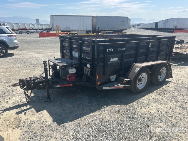 2011 Marksman 10 ft T/A Tipping Utility Trailer | Ritchie Bros. Auctioneers
