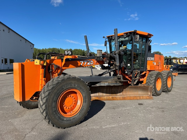 2007 John Deere 772D AWD Motor Grader | Ritchie Bros. Auctioneers
