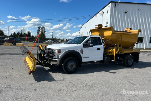 2022 Ford F-550 4x4 Snow Plow Truck | Ritchie Bros. Auctioneers
