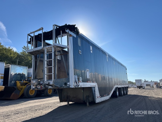 2020 Manac 32453D336 53 ft x 102 in Quad/A Belly Open-Top Chip Trailer ...
