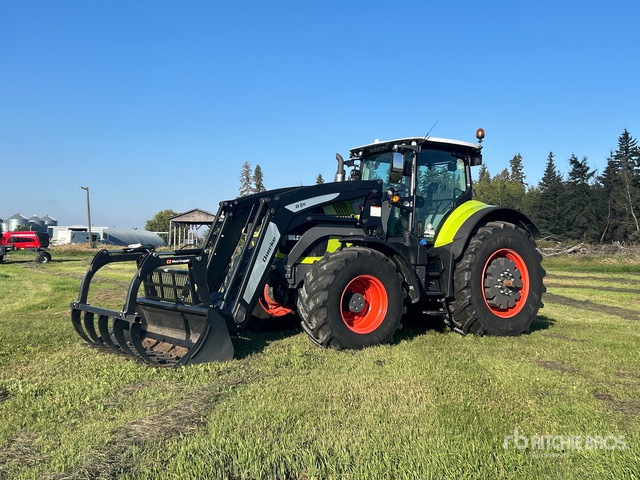 2018 Claas 840 Axion 4WD Tractor | Ritchie Bros. Auctioneers