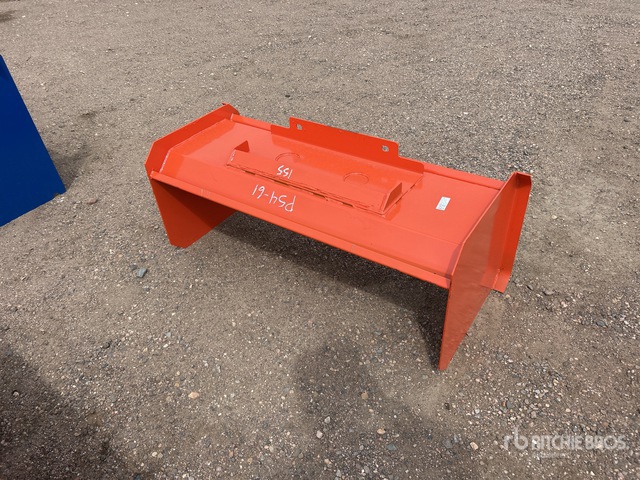 2025 Kit Containers MSS-SPE-4-23 24 in Mini Skid Steer Snow Pusher ...