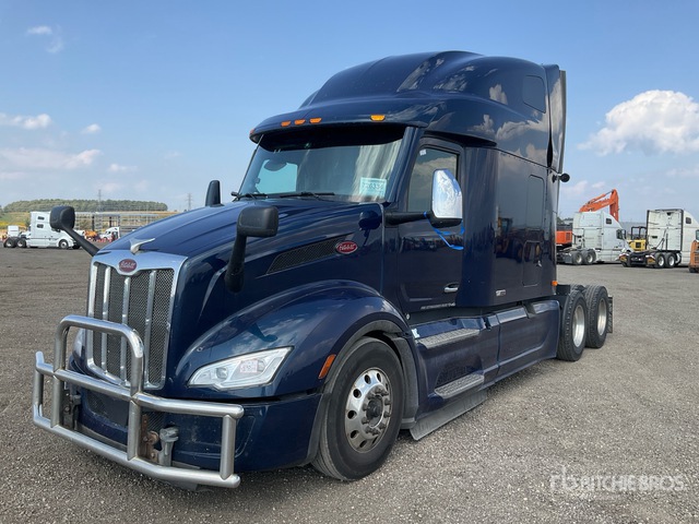 2023 Peterbilt 579 6x4 T/A Sleeper Truck Tractor | Ritchie Bros ...