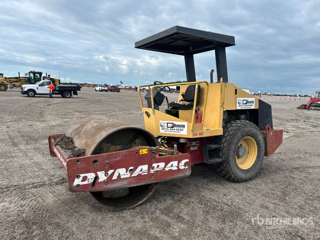 2005 Dynapac CA150D Smooth Drum Compactor | Ritchie Bros. Auctioneers