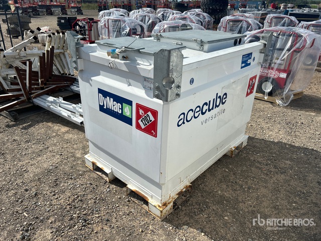 2021 DyMac ACV-950L 931 L Skid Mounted Steel Fuel Tank | Ritchie Bros ...