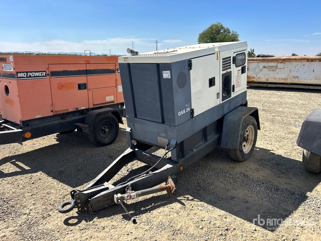 2016 Atlas Copco QAS25 25 kVA Mobile Generator Set | Ritchie Bros ...