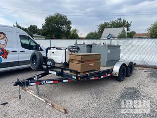 2022 PJ 1C212 21 ft T/A Flatbed Trailer w/Basement Buddy in Gering ...