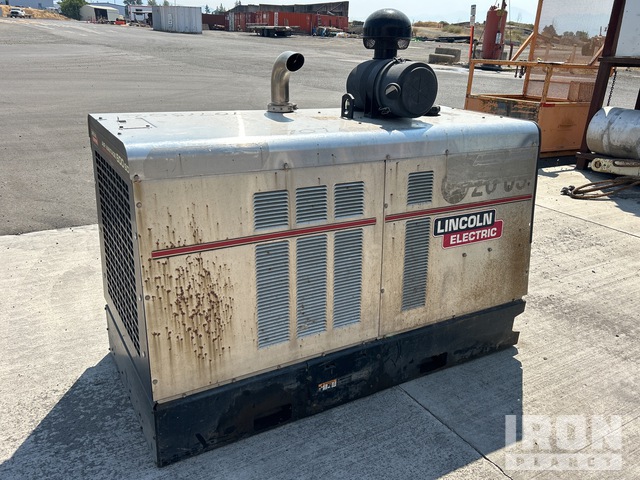 Lincoln DC600 600 A Skid-Mounted Multi-Process 3-in-1 Engine Driven ...