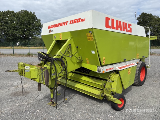1998 Claas Quadrant 1150RC Big Square Baler | Ritchie Bros. Auctioneers