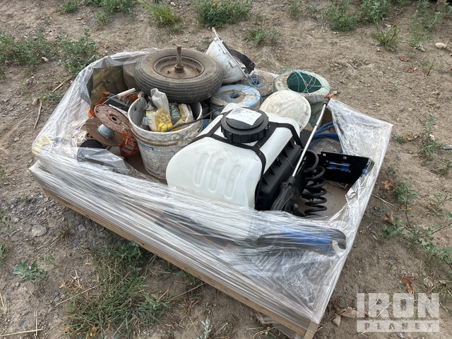 Assorted parts, baler twine, electric fence, portable sprayer | Ritchie ...