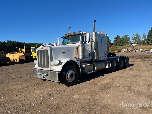 2011 Peterbilt 388 6x4 Tri/A Sleeper Truck Tractor | Ritchie Bros ...