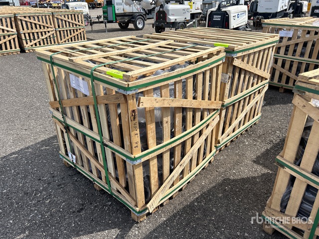 Quantity of (96) 8 1/8 in 45-degree Angle Short Turn Bend Pipe (Unused ...