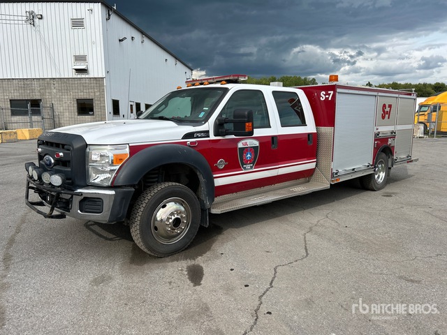 2011 Ford F-550 4x4 Crew Cab Emergency Response Truck | Ritchie Bros ...