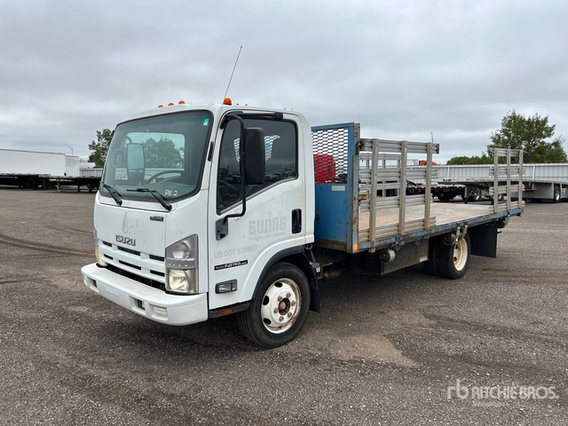 2012 Isuzu NPR 4x2 Flatbed Truck | Ritchie Bros. Auctioneers