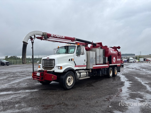 Vac-Con X-Cavator on 2010 Sterling L8500 6x4 Vacuum Excavator Truck ...