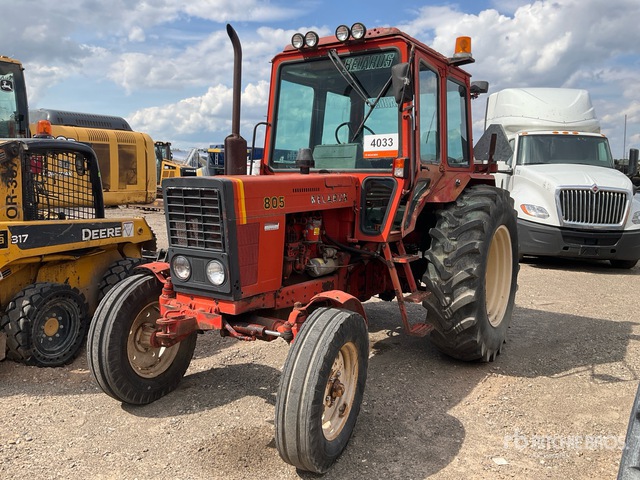 1994 Belarus 805 Tracteur agricole 2 roues motrices (Inoperable ...
