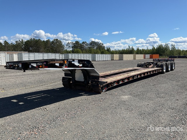 2013 Etnyre Blackhawk T/A 28 ft Extendable Removable Gooseneck Lowboy ...