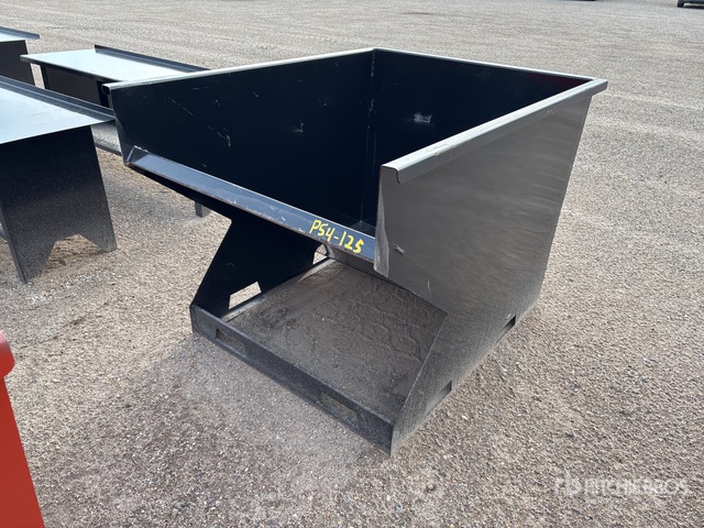 2025 Kit Containers 2YFT-SST 60 in Skid Steer Dump Hopper (Unused ...
