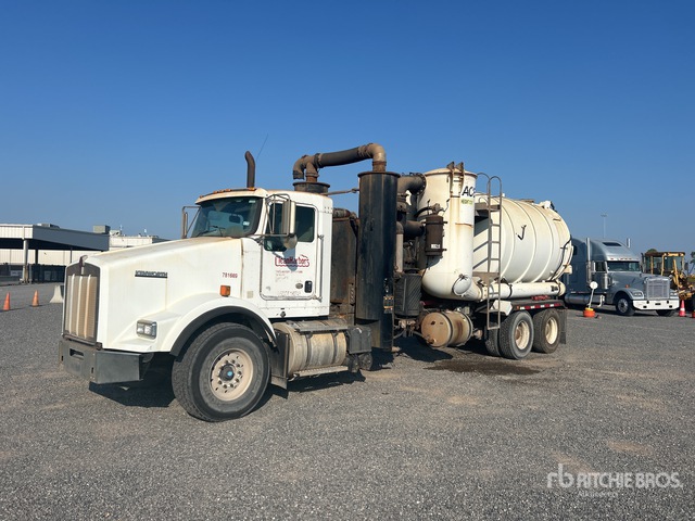 Vactor G-LR-ACE on 2012 Kenworth T-800 6x4 Vacuum Tanker Truck ...