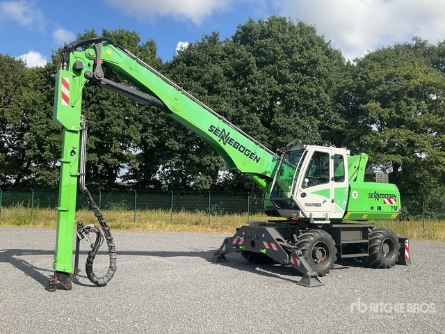 2009 Sennebogen 718 MultiCab Chariot élévateur à matériel lourd à roues ...