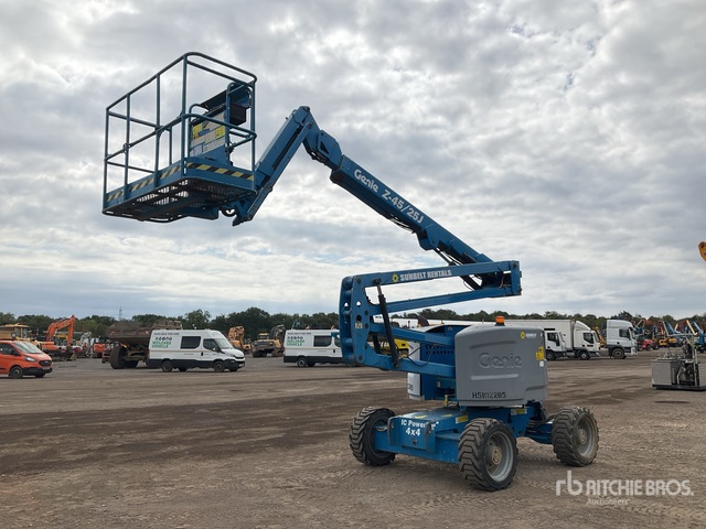 2014 Genie Z45/25J 4WD Diesel Articulating Boom Lift | Ritchie Bros ...