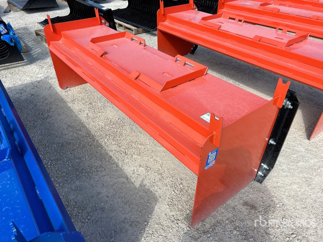 2025 Kit Containers QT-SP-8-23 96 in Skid Steer Snow Pusher (Unused) | Ritchie Bros. Auctioneers