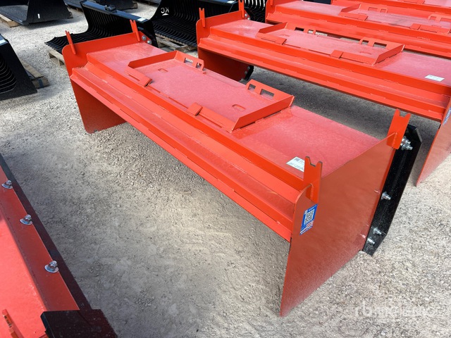 2025 Kit Containers QT-SP-8-23 96 in Skid Steer Snow Pusher (Unused) | Ritchie Bros. Auctioneers