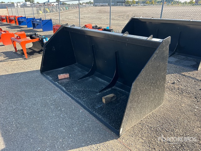 2025 Kit Containers QT-BFB-102 102 in General Purpose Skid Steer Bucket ...