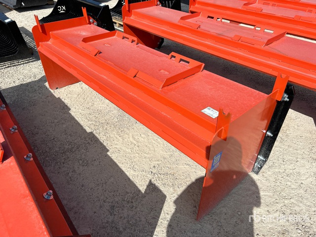 2025 Kit Containers QT-SP-8-23 96 in Skid Steer Snow Pusher (Unused) | Ritchie Bros. Auctioneers