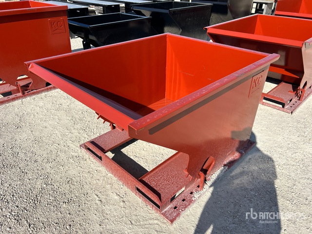 2025 Kit Containers 1.5YFT-SDH 5 ft 2 in 1.5 cyd Self-Dumping Hopper ...