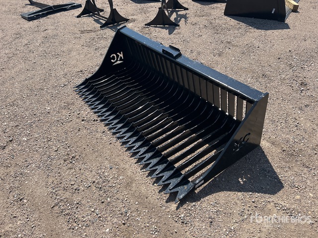 2025 Kit Containers QT-SB-H72-F 45 in Skid Steer Screening Bucket ...