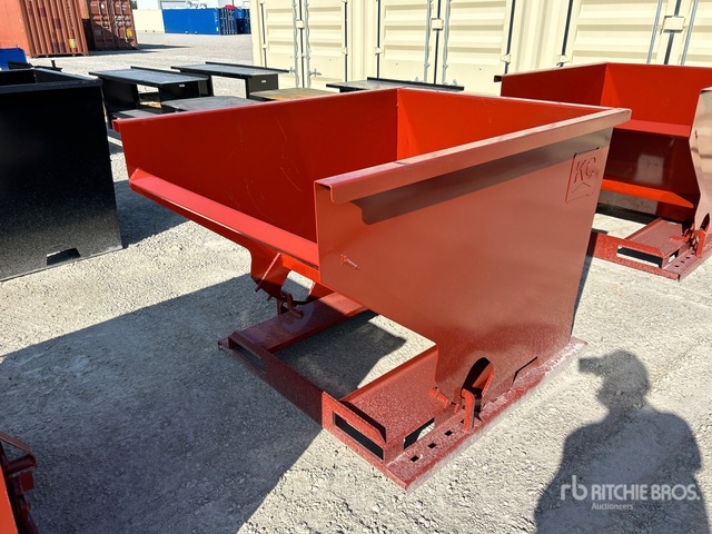 2025 Kit Containers 2YFT-SDH 5 ft 2.5 in 2 cyd Tolva autodescargable ...