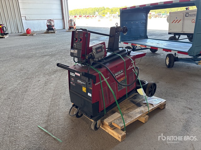 Lincoln Electric Powerwave 455M/STT 570 A Mobile MIG Electric Welder ...