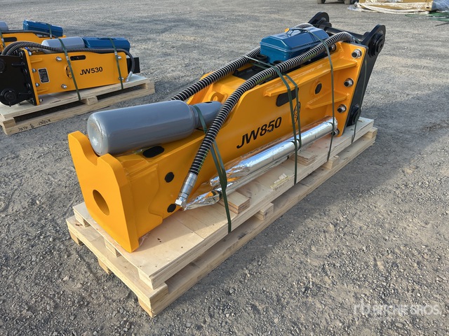 2025 JW JW850 Q/C Hydraulic Breaker - Fits 9 - 12 ton (Unused ...