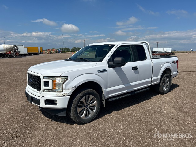 2018 Ford F-150 STX 4x4 Extended Cab Ute | Ritchie Bros. Auctioneers