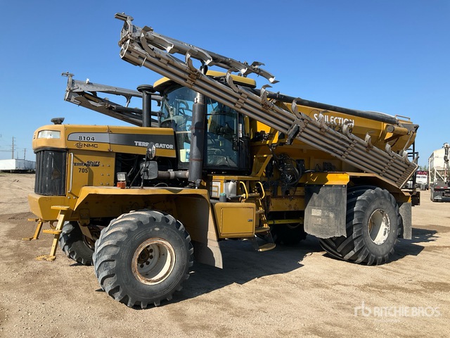 2006 Terra-Gator 8104 70 ft Air Boom 4x2 Floater Self-Propelled ...