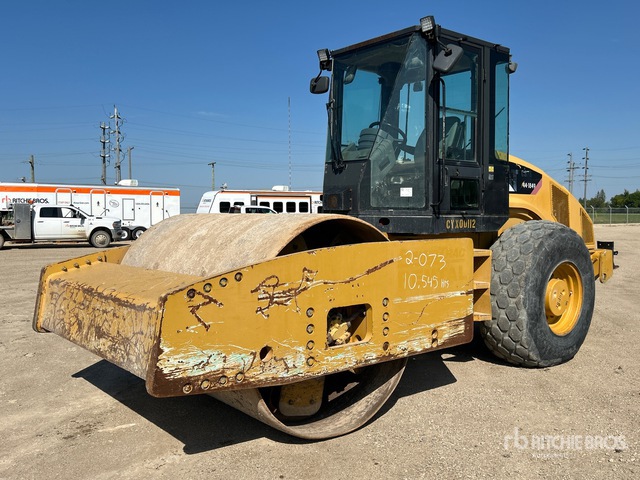 2008 Cat CS76 Smooth Drum Compactor | Ritchie Bros. Auctioneers