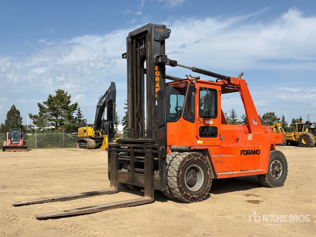 Forano F355 35500 lb Pneumatic Tire Montacargas | Ritchie Bros. Auctioneers