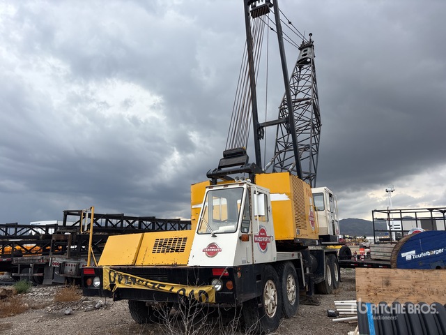 1986 P & H 9150 42000 lb 8x4 Lattice-Boom Truck Crane | Ritchie Bros ...