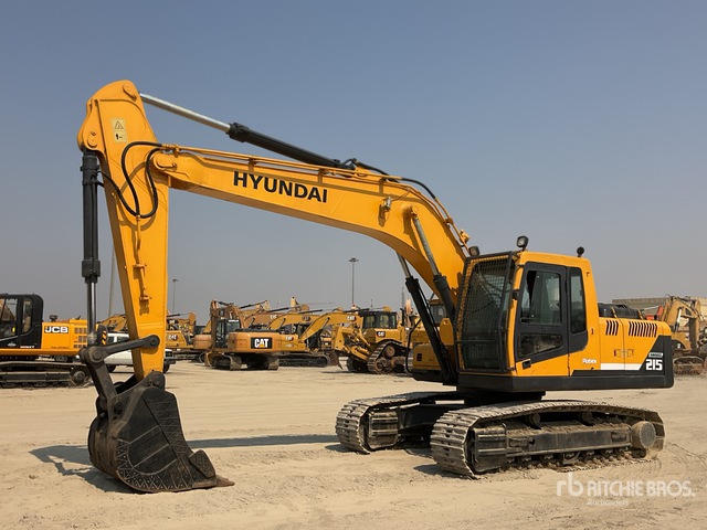 2022 Hyundai Smart 215 Tracked Excavator | Ritchie Bros. Auctioneers