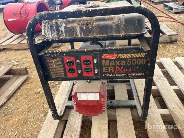 Coleman-Powermate Maxa 5000 ER Plus 5000W Generator Set | Ritchie Bros ...