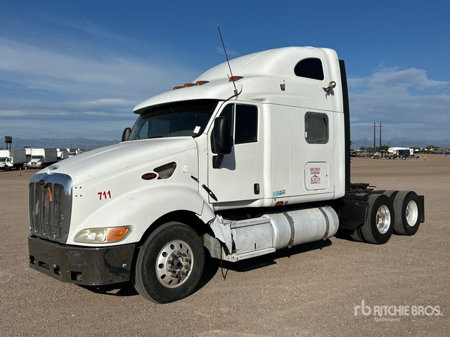 2005 Peterbilt 387 6x4 T/A Sleeper Truck Tractor | Ritchie Bros ...