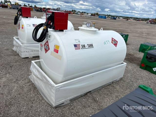 2025 AM Tank AM-TANK500 490 gal Skid Mounted Steel Diesel 490 gal Skid ...